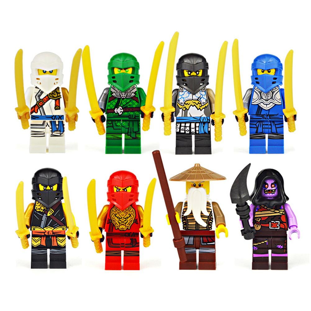 Click here for Catinbow 8pcs Dolls Minifigures Old Man Snake Ninj... prices