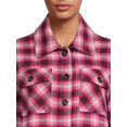 Time and Tru Women's Plaid Shacket - Walmart.com