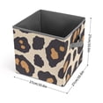 10.6in Folding Storage Box Solid Material Handle On Both Sides For Easy ...