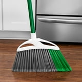 Libman Extra Large Precision Angle Broom with Dust Pan Green White ...