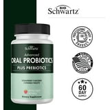 BioSchwartz, Oral Probiotics, 60 Chewable Tablets, Strawberry Flavor ...