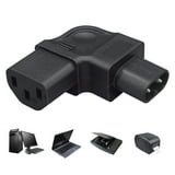 WINDLAND PDU Conversion Cable C8 to C13, Figure 8 Plug to IEC Right ...