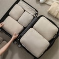 6Pcs Travel Organizers Set For Luggage Essential Packing Cubes Set ...