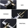 Front Door Lock Three Lever Handle Handles for Interior Doors House ...