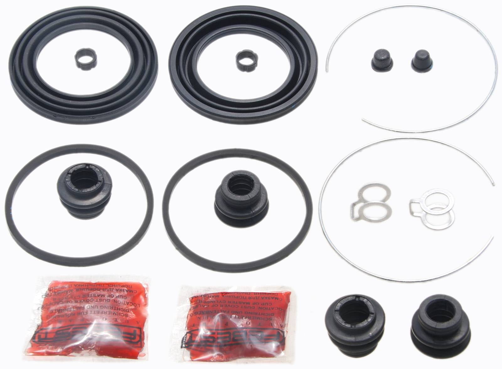 Febest FRONT BRAKE CALIPER REPAIR KIT # 0175-ZZE150F OEM 04478-12060 ...