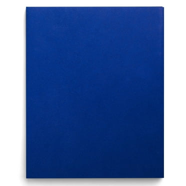 Two Pocket Folders, Holds up to 40 Sheets, 25 Blue Folders (47985 ...