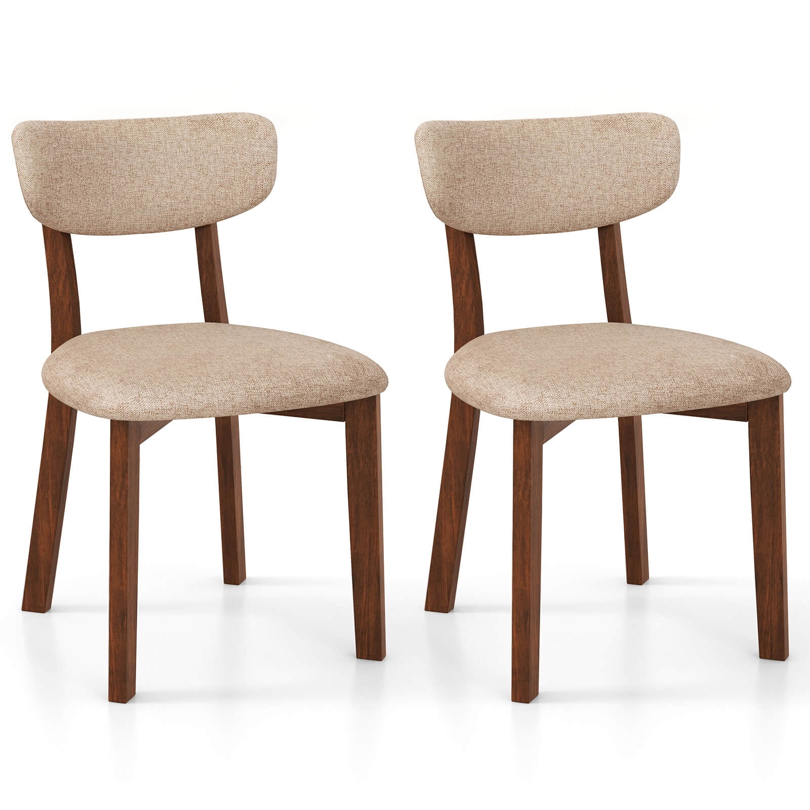 Click here for Costway Upholstered Dining Chairs Set Of 2 With So... prices