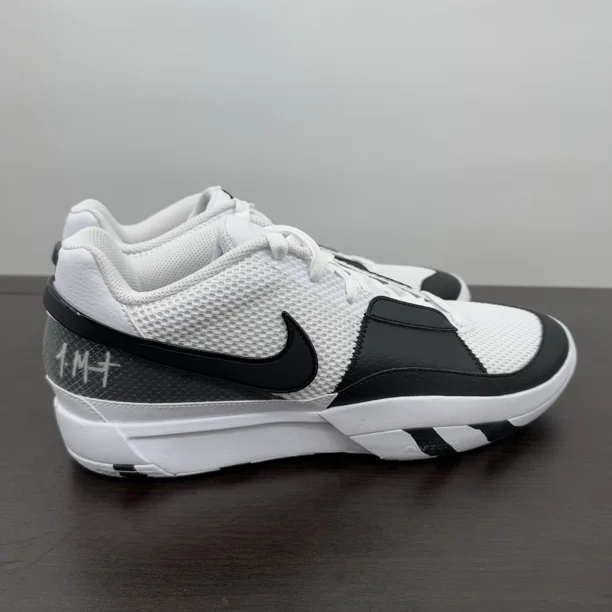 Ja 1 Basketball Shoes White Black FQ4796 101 Mens Size 10.5 Womens 12 ...