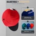 Adhesive Hat Hooks for Wall (16-Pack) - Minimalist Hat Rack Design, No ...