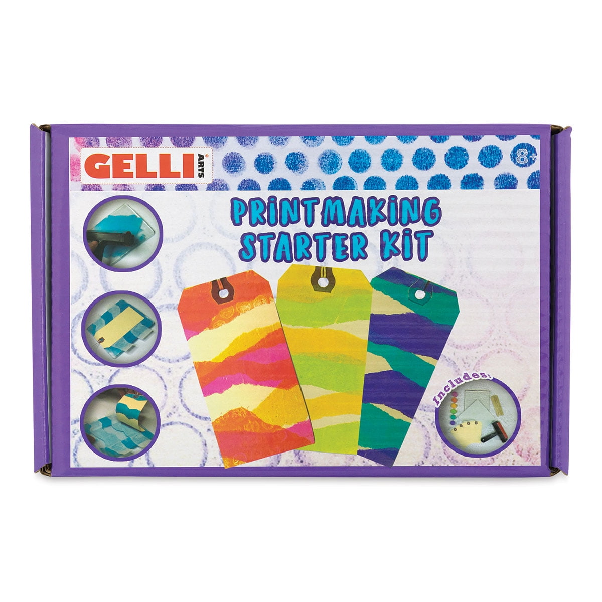 Gelli Arts Printing Plate - Printmaking Starter Kit - Walmart.com