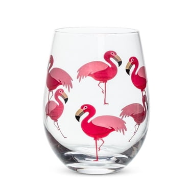 Colored Wine Glass Pink Ombre Set of 4 - Pink Lady Collection - Walmart.com