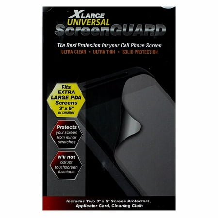Universal Extra Large (3x5-inch) Screen Protector - Clear Transparent ...