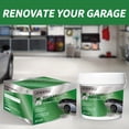 JOBOSI Epoxy Colored Sand Garage Floor Paint, 1.41 Gal Sea Gray Marble ...