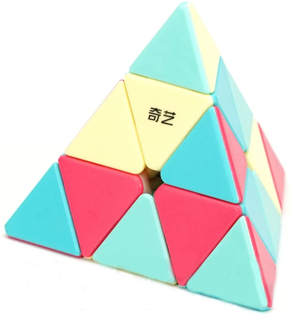 Cuberspeed Qiyi Pastel pyraminx Speed Cube stickerless QiYi Qiming ...