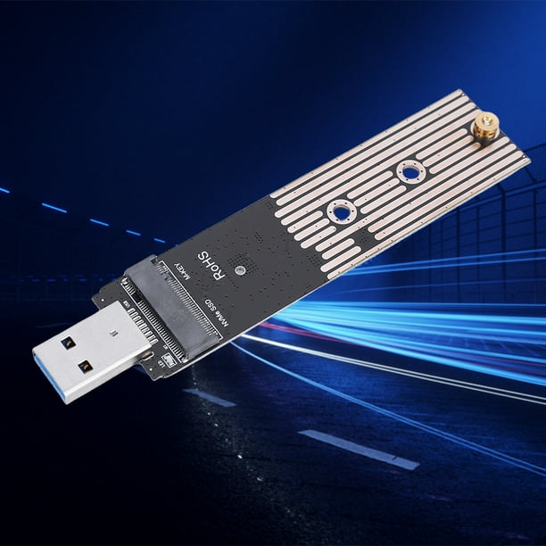 Adaptador Ssd Convertidor de disco duro M.2 NVME Riser Board 10Gbps Gen ...