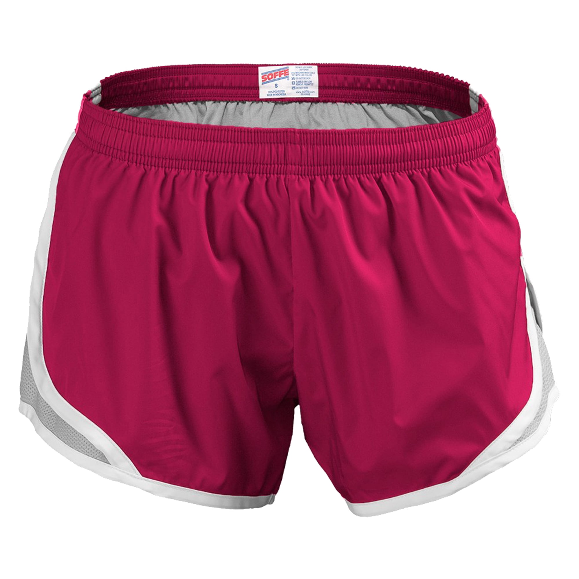 Soffe Girl's Contrast Mesh Team Shorty Short - Walmart.com