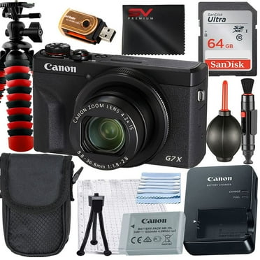 Canon PowerShot G7 X Mark III Digital Camera - Black, 20.1MP, Bluetooth, WiFi, 4.2x Zoom ...