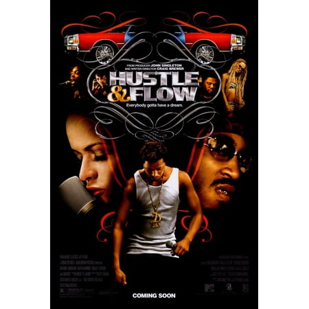 Hustle and Flow (2005) 27x40 Movie Poster - Walmart.com