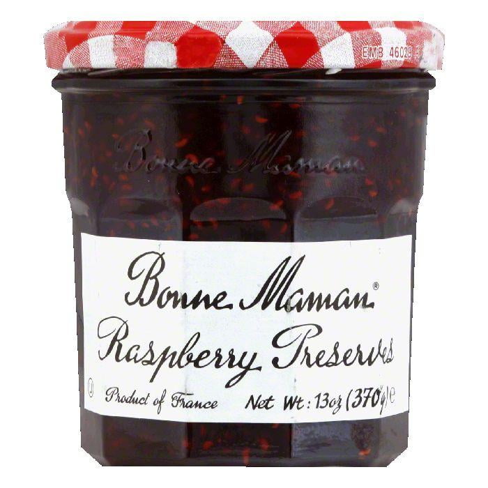 Bonne Maman Raspberry Preserves, 13 Oz (Pack of 6) - Walmart.com ...