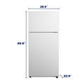 Element 18.0 cu. ft. Top Freezer Refrigerator, ENERGY STAR - White ...