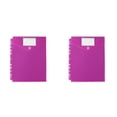 Plastic Folder with Button Close, Removable Mark Label in Letter Size ...
