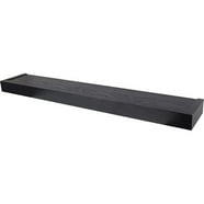 Mainstays Modern 4" x 15" Rustic Floating Shelves (2 Count) - Walmart.com