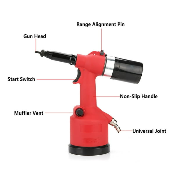 Metal Pneumatic Riveter, Riveter, For Metal Plate - Walmart.ca