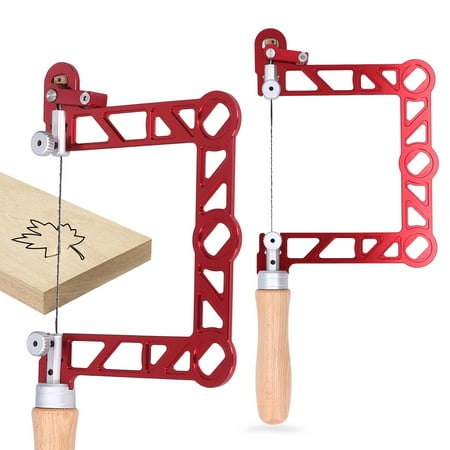 U Shape Hand Saw, Mini Coping Saw, Portable Hacksaw Frame Wooden Handle ...
