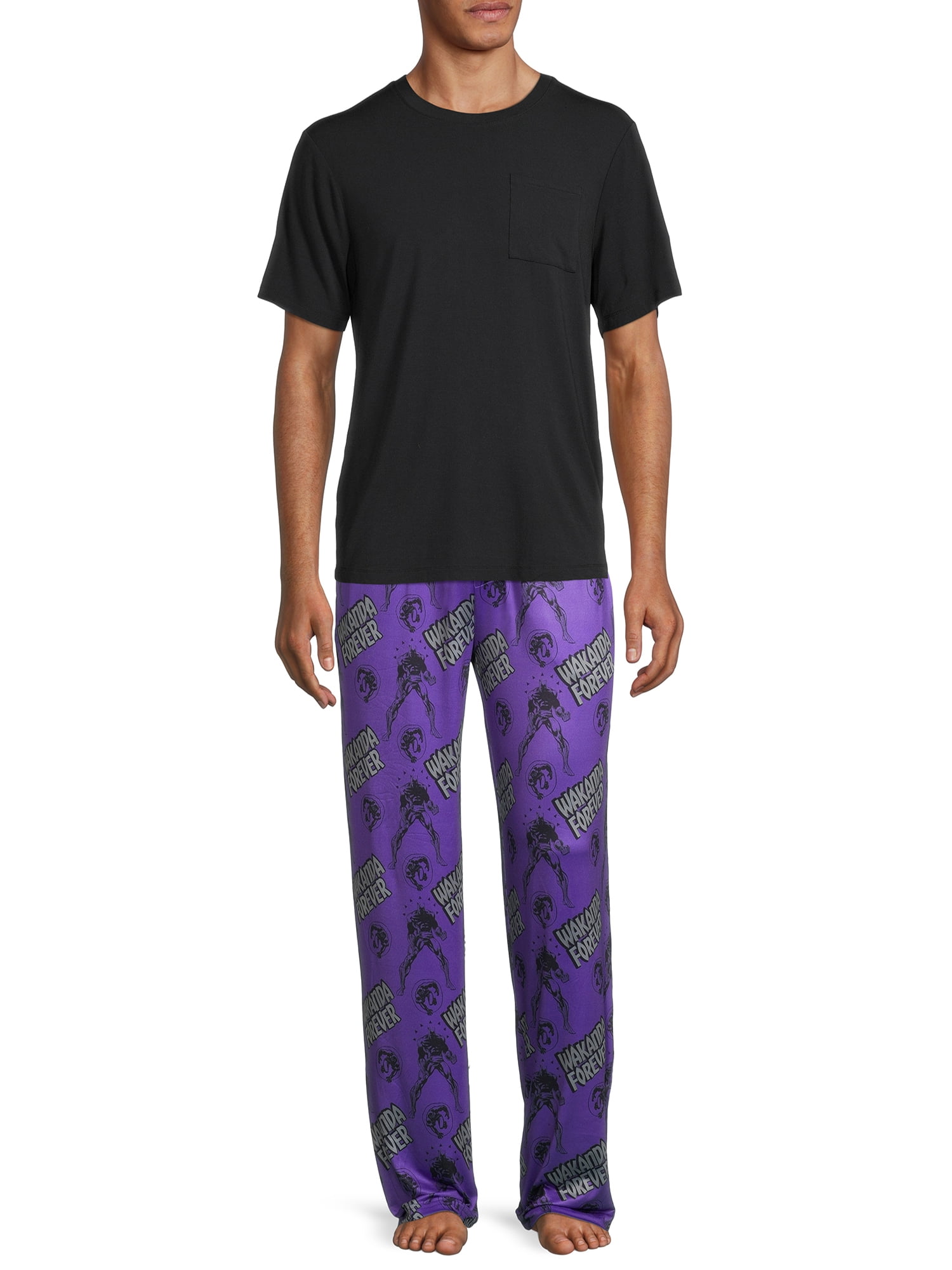 Buy Black Panther Men's Wakanda Graphic Lounge Pants, Sizes S-2X Online ...