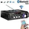 Pyle PCA2 80 Watt Stereo Sound Speaker Amplifier Receiver Home Audio ...