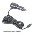 Double USB Car 343cm Type C Cable 5V 2.1A Output Camera Phone Tablet ...