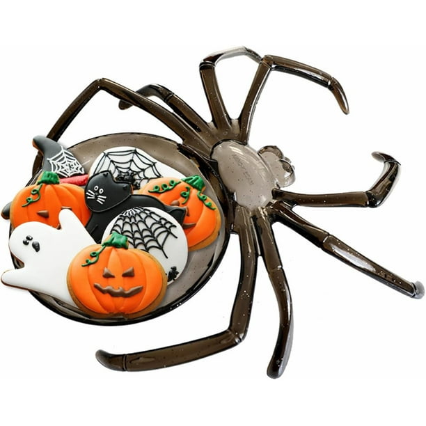 Halloween Spider Candy Dish - Unique Vintage Decor for Halloween Treats ...