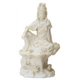 YTC SUMMIT 7 Inch Cream Toned Cold Cast Resin "Water & Moon Kuan Yin ...
