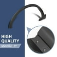 Front Left Fender Flare Wheel Trim Moulding Driver Side Black Fit For ...