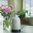Airome 100 mL Ultrasonic Essential Oil Diffuser, Jasmine, Grey ceramic ...