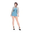 LeeQinersw 1/64 Scale Woman Miniature Figure Mini People Figurine ...