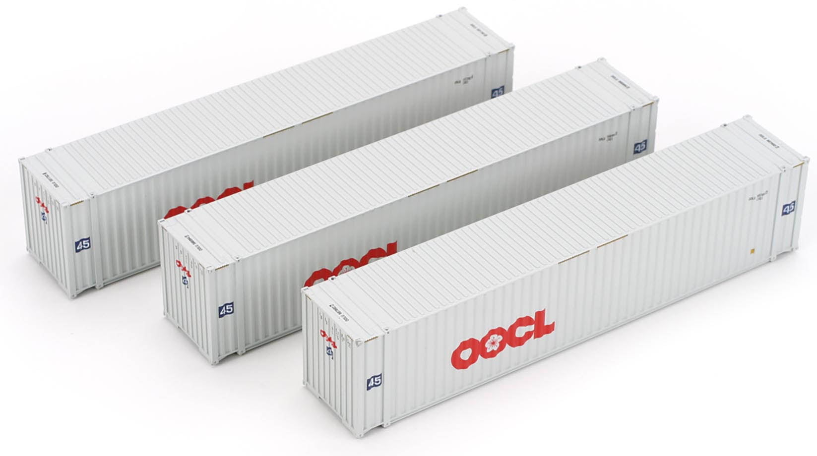 HO Scale Model Railroad Freight Cars Set of 3 HO Scale Silver 20’ Foot ...