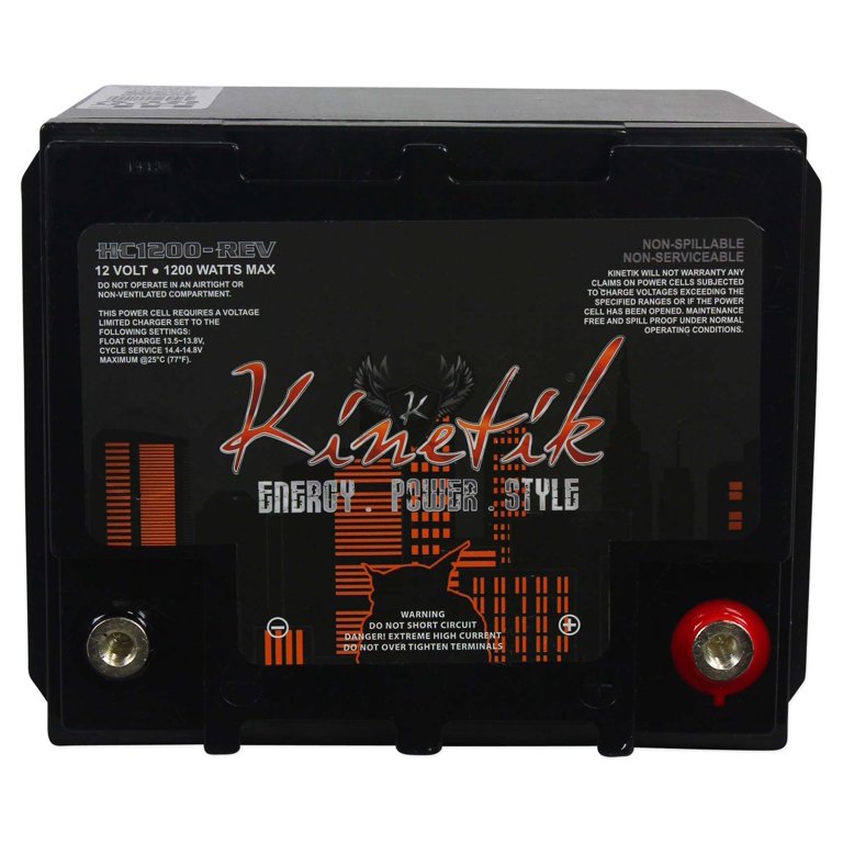 Kinetik Hc1200blu Blu 1200w 12v Power Cell