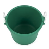 Tuff Stuff Products MCK70GR Large 17.5 Gallon Muck Bucket with Handles ...