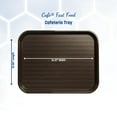Standard Cafeteria Tray 12 x 16 Inches Gray Fast Food Serving Tray ...