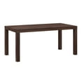 Mainstays Parsons Sturdy Rectangular Coffee Table, Canyon Walnut ...
