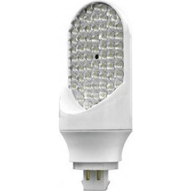 Dabmar Lighting DL-T-LED-66-65K-W Revolvable T-4 Pin G24 Base LED 3.3 ...