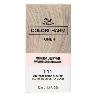 Wella Color Charm Liquid Toner #T14 Pale Ash Blonde (Pack of 3 ...