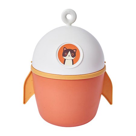 Surrme Cute Rocket Desktop Trash Can Countertop Trash Can Tabletop ...
