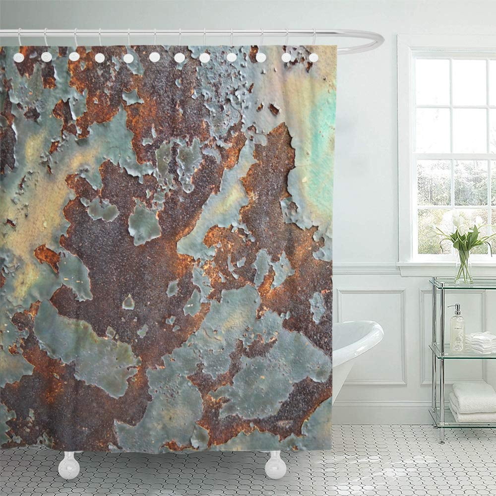 PKNMT Orange Rust Rusted Metal Damaged Retro Brass Scratched Copper ...