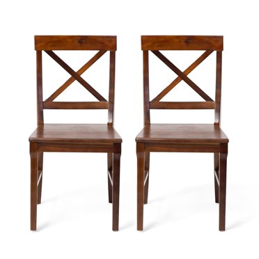 Christopher Knight Home Mid-Century Upholstered Dining Chairs, Solid ...