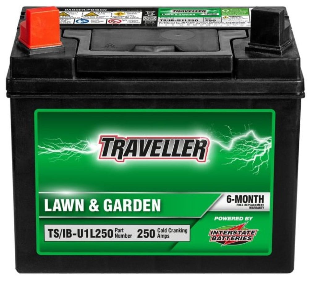 Traveller TS/IB-U1L250 - Powered By Interstate 12V 310A Rider Mower ...