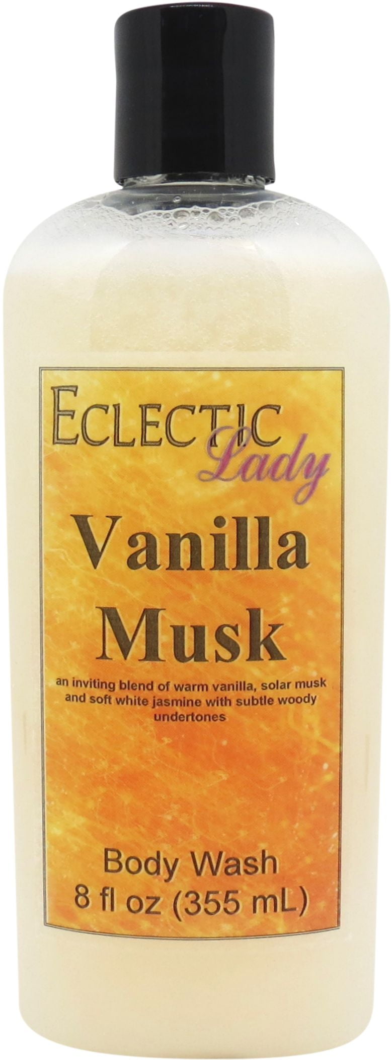 Vanilla Musk Body Wash by Eclectic Lady, Liquid Shower Gel for Women ...