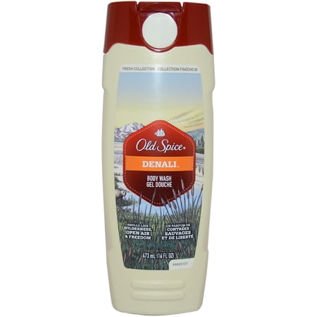 Fresh Collection Body Wash, Denali by Old Spice for Men - 16 oz Body ...