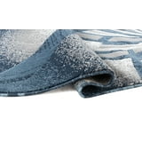 Newport Collection - Blue, Gray Geometric Modern Area Rug - Walmart.com